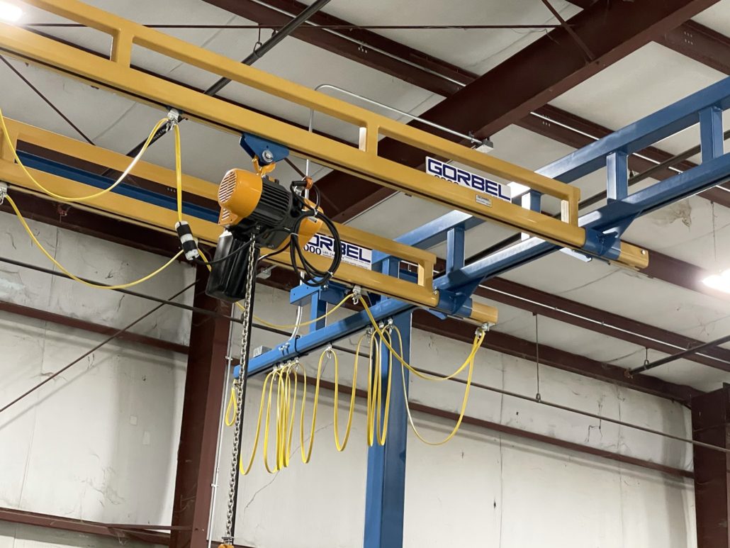 Enclosed Track Advantages - Harriman Material Handling