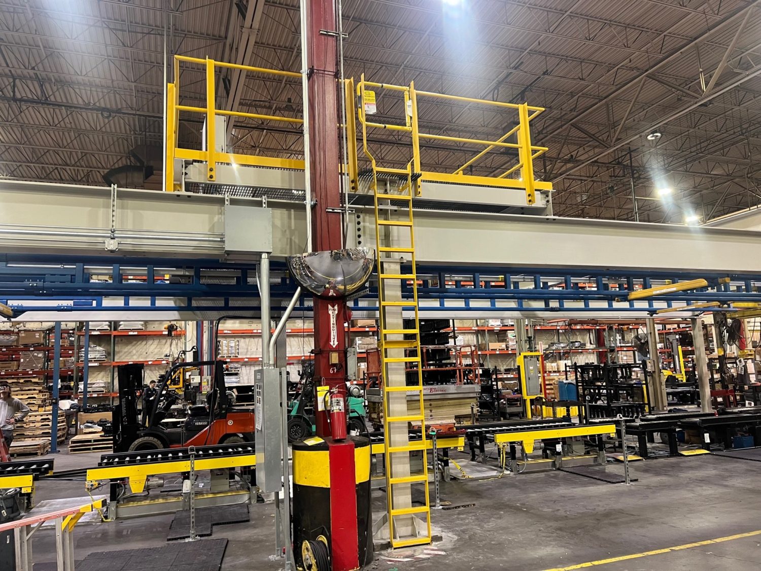 Optimizing Production Capacity with a Gorbel Super Structure - Harriman Material Handling