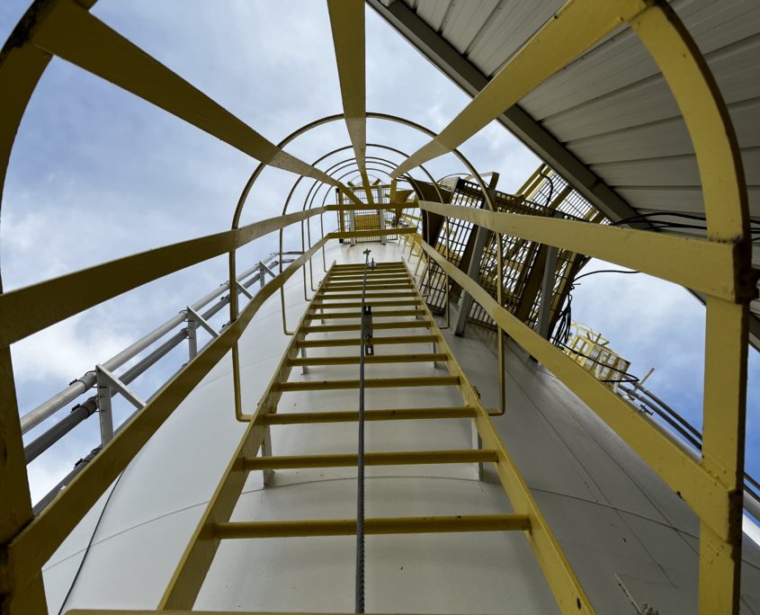 Everything You Need to Know About Fixed Ladder Fall Protection