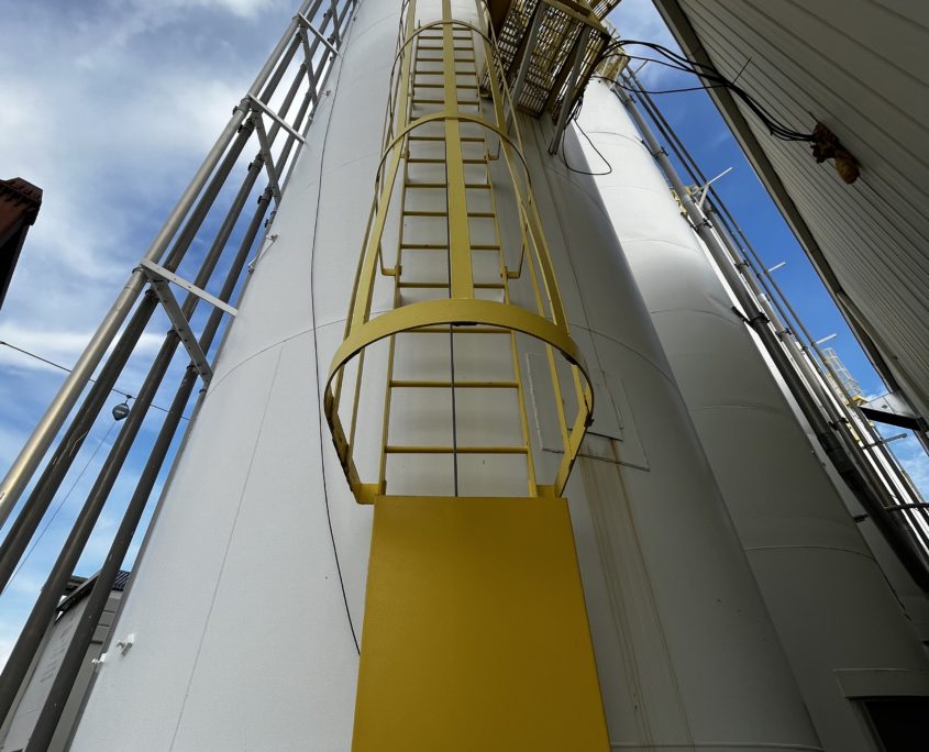 Everything You Need to Know About Fixed Ladder Fall Protection